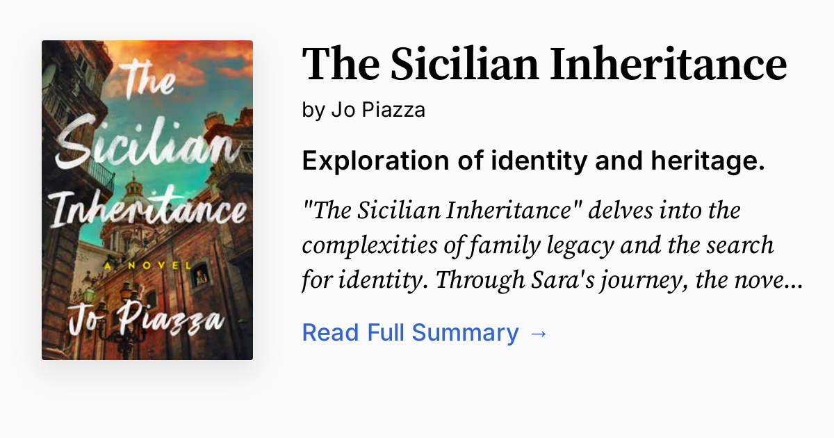 The Sicilian Inheritance Summary Analysis Faq