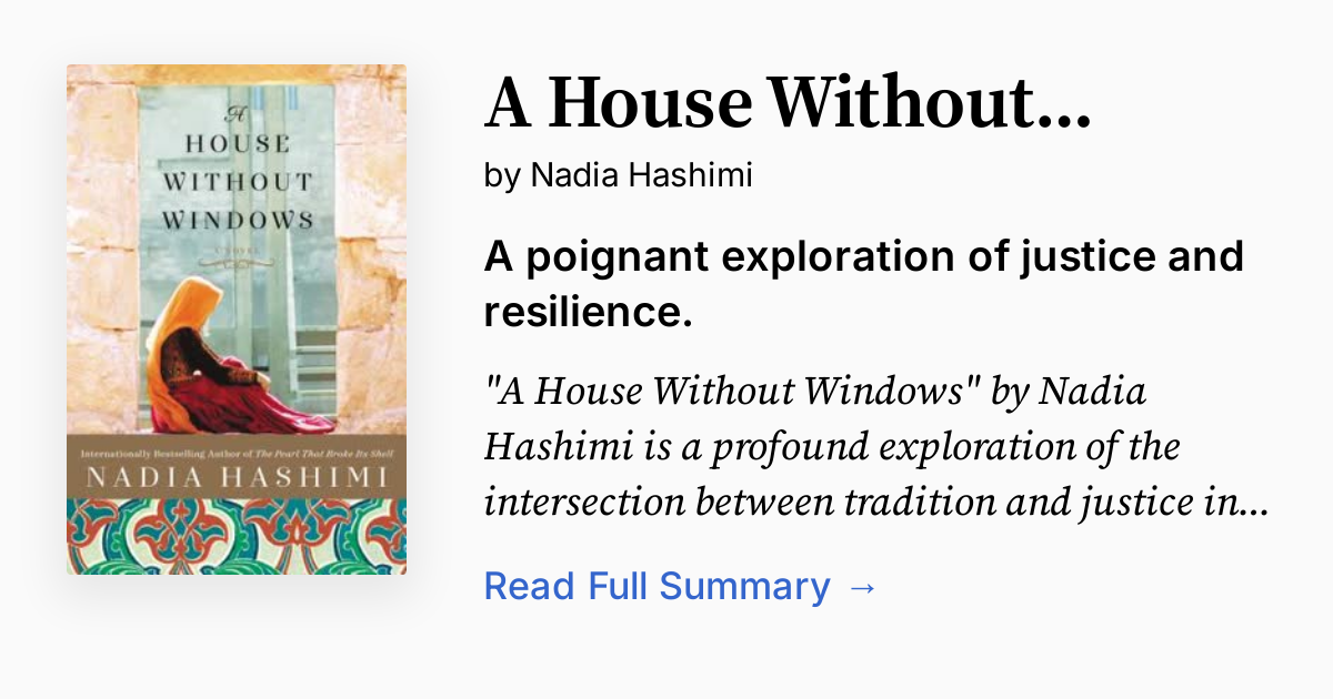 A House Without Windows | Summary, Analysis, FAQ